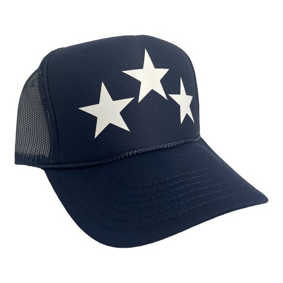 OTTO | Accessories | New Vintage Style Triple Star Three Stars Navy ...